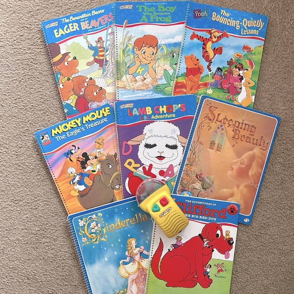 Vintage | Toys | Vintage 9s Comes To Life Interactive Books Read Along ...
